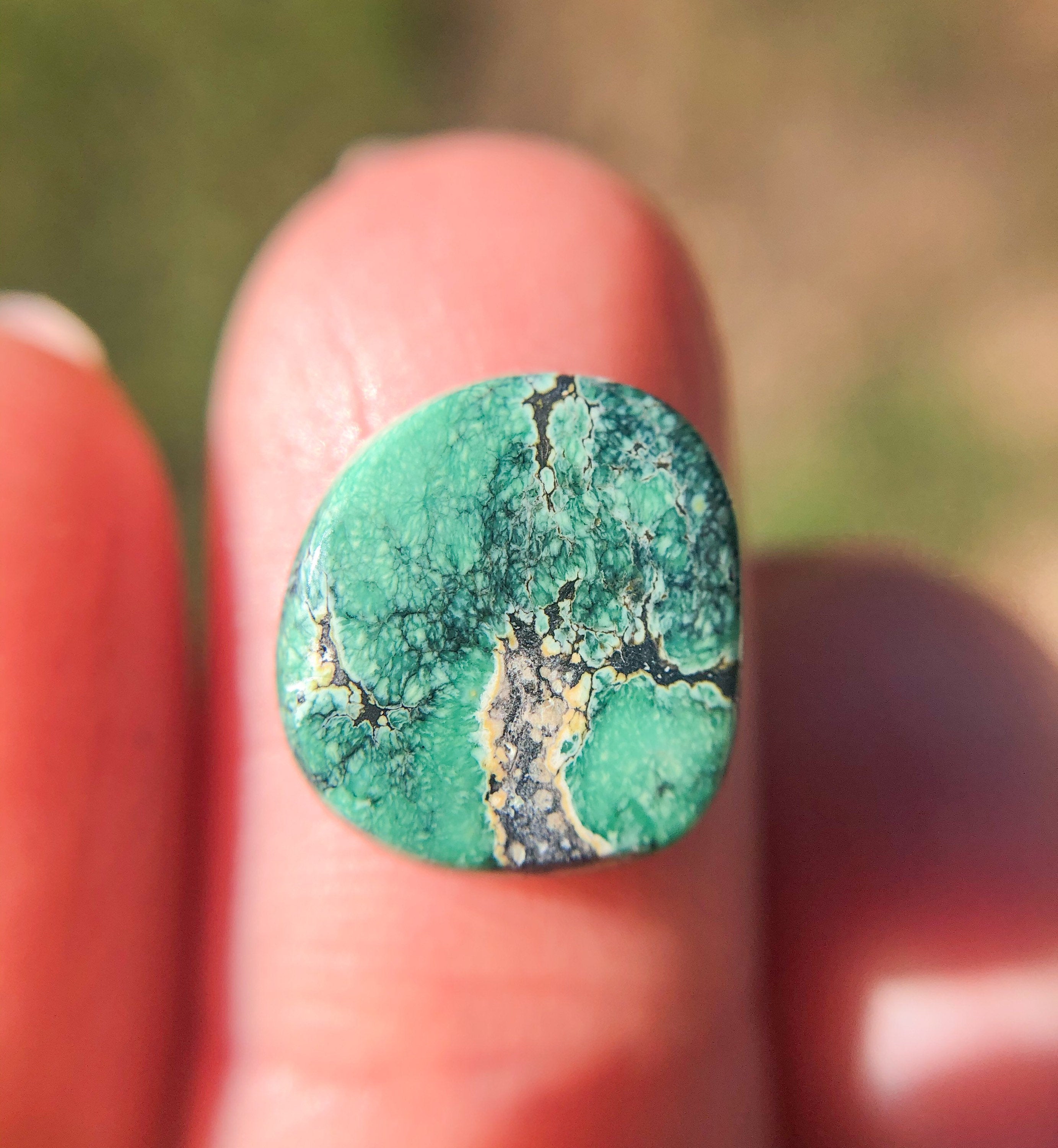 Apache Variscite Custom Ring, Turquoise Ring, Silver, Gold, Rose Gold ...