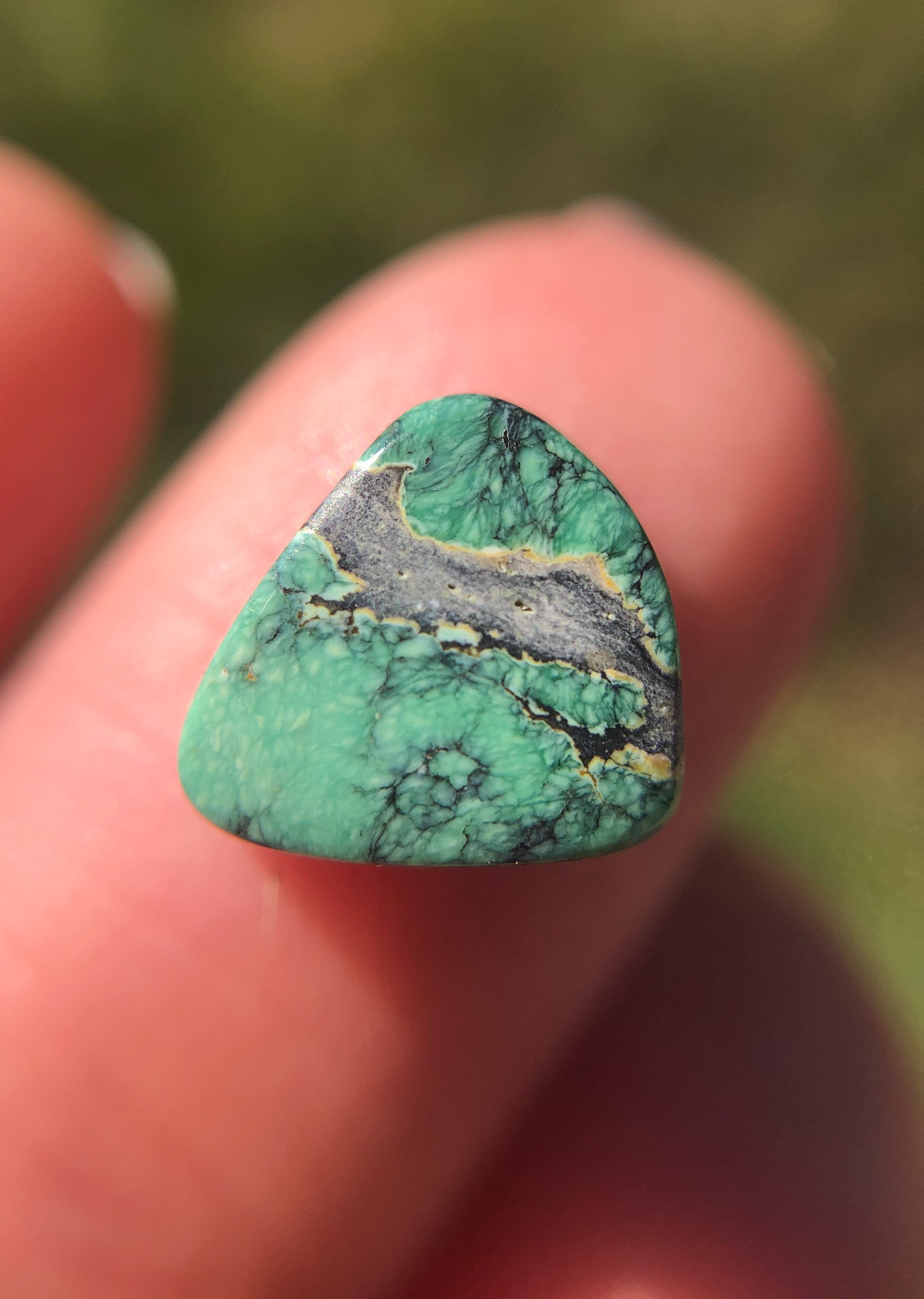 Apache Variscite Custom Ring, Turquoise Ring, Silver, Gold, Rose Gold ...